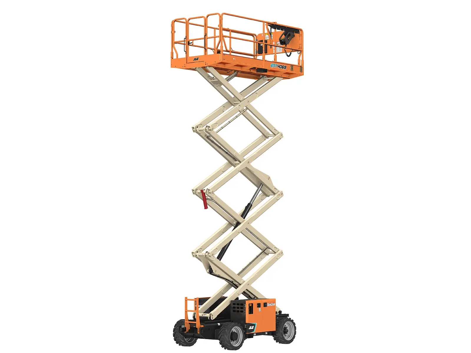JLG ERT4069 Electric RT Scissor Lift - 14.3m Max Working Height ...
