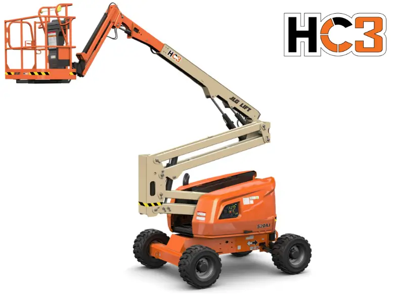 JLG 520AJ HC3 - 18m Max Working Height Boom lift - Access and Machinery ...