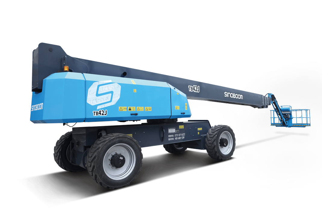 Sinoboom TB42RJ - 43.6m Max Working Height Boom lift - Access Machinery ...
